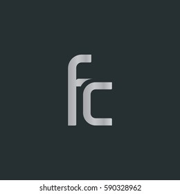 F C Letter Logo Design Vector 스톡 벡터(로열티 프리) 590329283 | Shutterstock