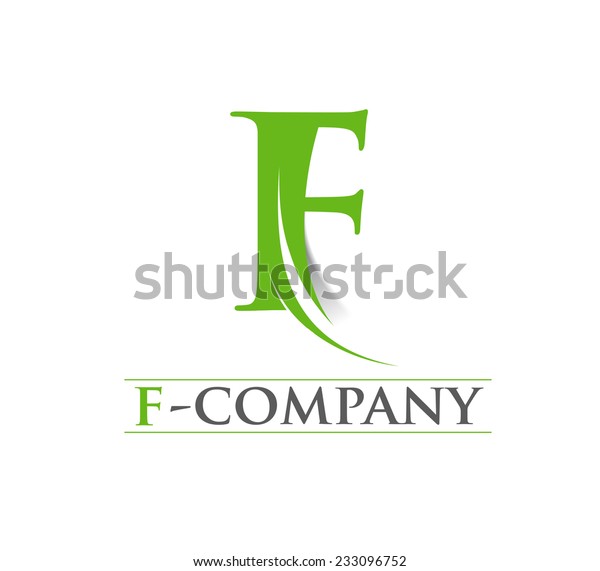 F Company Vector Logo Symbol Design Stock Vector (Royalty Free ...