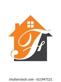 F Home Stock Vector (Royalty Free) 611947121 | Shutterstock