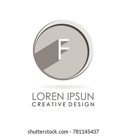 F Icon Logo Design Stock Vector (Royalty Free) 781145437 | Shutterstock