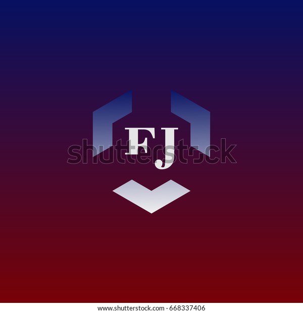 F J Logo Stock Vector (Royalty Free) 668337406 | Shutterstock