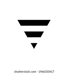 F Letter Base Triangle Modern Logo Stock Vector (Royalty Free ...