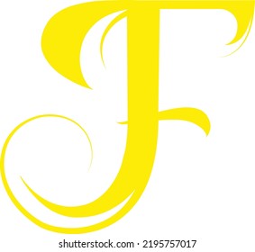F Logo Icon Symbol Eps Vector Stock Vector (Royalty Free) 2195757017 ...