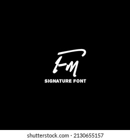 243 Letter f and m mark modern logo design template Images, Stock ...