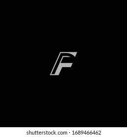 F Single Letter Designs Logo Icons Stock Vector (Royalty Free ...