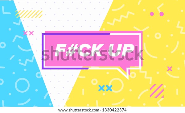 F Vector Banner Design Template Geometric Stock Vector (Royalty Free ...
