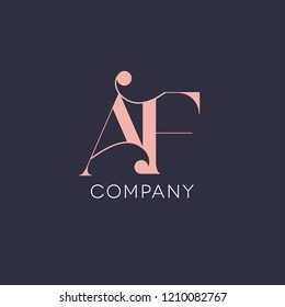 F Vintage Logo Design Stock Vector (Royalty Free) 1210082767 | Shutterstock