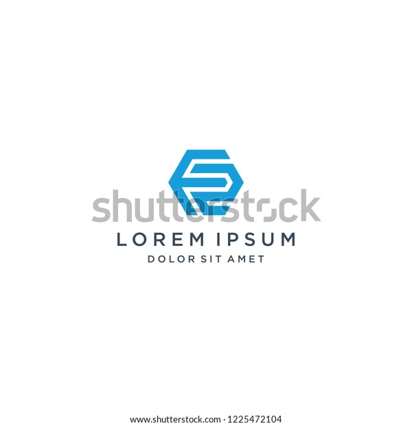 F2 Logo Monogram Icon Vector Template: เวกเตอร์สต็อก (ปลอดค่าลิขสิทธิ์ ...