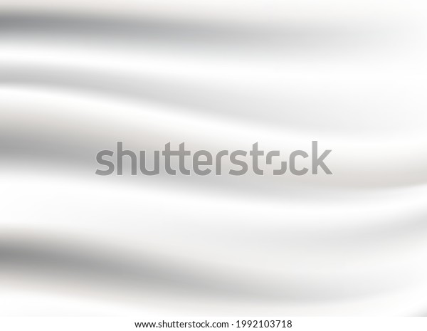 Fabric Background Very Clean Smooth Wave Stock Vector (Royalty Free ...