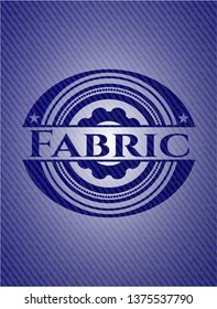 Fabric Emblem Denim Texture Stock Vector (Royalty Free) 1375537790 ...
