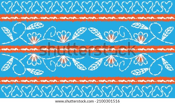 Fabric Kain Sasirangan Vector Typical Banjar Stock Vector (Royalty Free ...