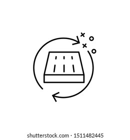 Fabric Textile Membrane Icon Element Fabric Stock Vector (Royalty Free ...