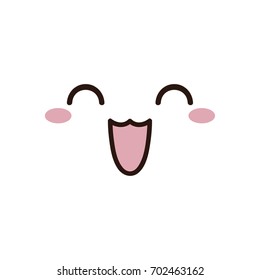Face Emoticon Cute Square Icon Stock Vector (Royalty Free) 702463162 ...