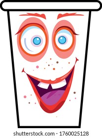 Face Illustration Smile Drawing Object Stock Vector (Royalty Free ...