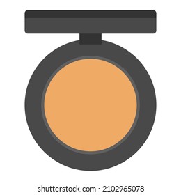 Face Powder Flat Clipart Vector Illustration Stock Vector (Royalty Free ...