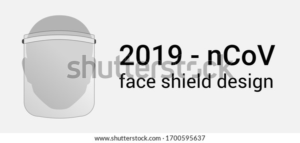 Face Shield Design Brend New Protection Stock Vector (Royalty Free ...