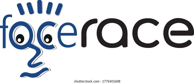 Palabra facial con logotipo de apariencia: vector de stock (libre de ...