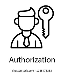 Faceless Human Avatar Lock Key Graphic Stock Vector (Royalty Free ...