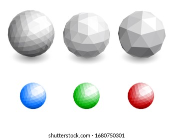 555 Triangle colorful glossy ball Stock Vectors, Images & Vector Art ...