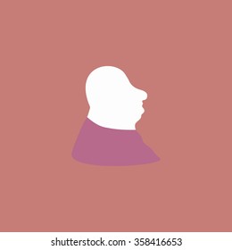 Woman Vector Icon Illustration Character Design Stock Vector (Royalty ...