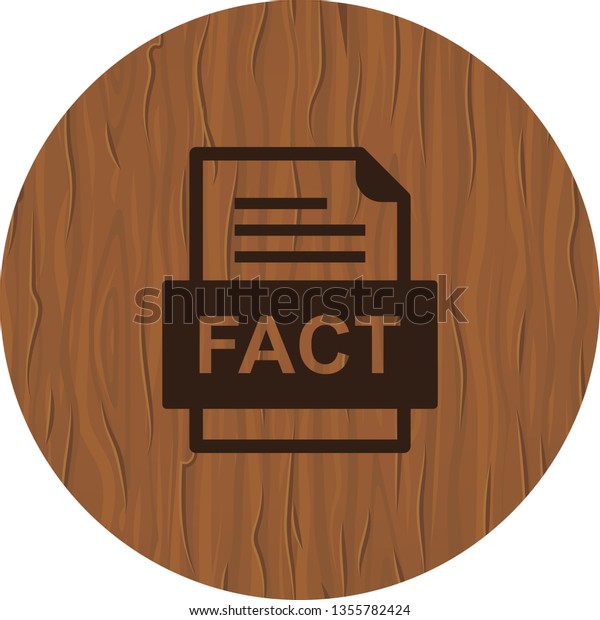 Fact File Document Icon Stock Vector (Royalty Free) 1355782424 ...