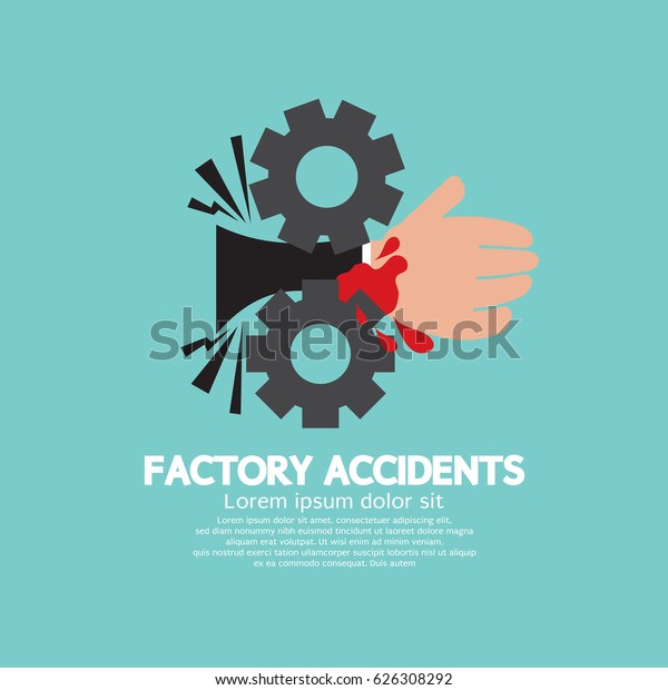Factory Accidents Concept Vector Illustration Stock Vector (Royalty ...