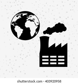 Factory Building Design Stock Vector (Royalty Free) 403920958 ...