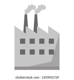 Factory Building Symbol Isolated Stock Vector (Royalty Free) 1293928396 ...