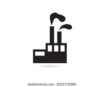 Factory Icon Design Inspiration Vector Template Stock Vector (Royalty ...