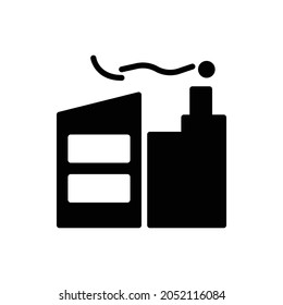 Factory Icon Refinery Icon Vector Illustration Stock Vector (Royalty ...