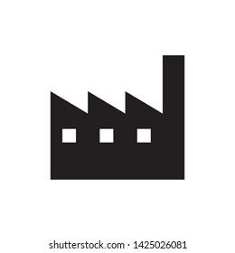 Factory Icon Trendy Design Template Stock Vector (Royalty Free ...