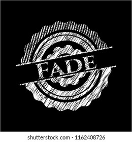 Fade Chalkboard Emblem Written On Blackboard Stock Vector (Royalty Free ...