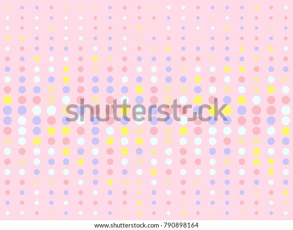 Fade Pink Pastel Color Background Stock Vector (Royalty Free) 790898164 ...