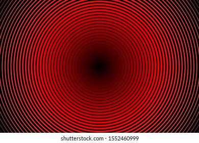 Fade Red Circle Black Background Stock Vector (Royalty Free) 1552460999