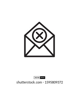 Fail Message Icon Design Inspiration Vector Stock Vector (Royalty Free ...
