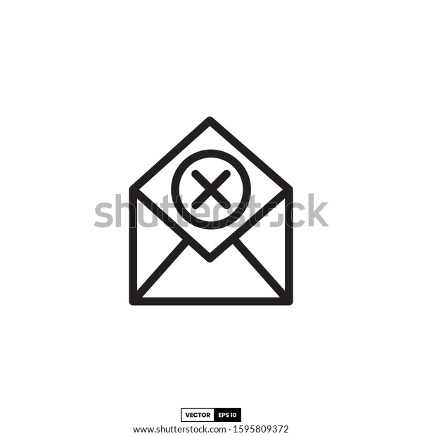 Fail Message Icon Design Inspiration Vector Stock Vector (Royalty Free ...
