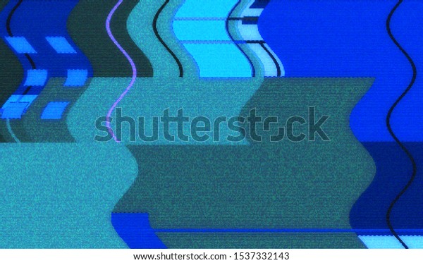 Failure Error Digital Television Internet Broadcast Stock Vector ...