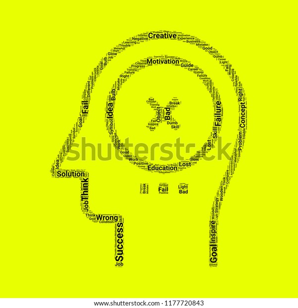 Failure Word Cloud Word Cloud Failure Stock Vector (Royalty Free ...