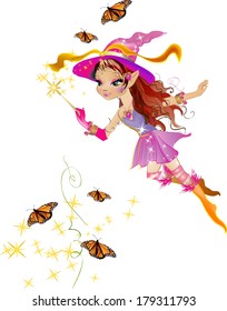 Fairy Elf Stock Vector (Royalty Free) 179311793 | Shutterstock