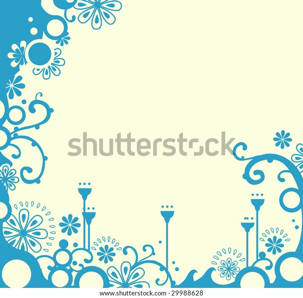 Fairy Tale Border Space Text Click Stock Vector (Royalty Free) 29988628 ...