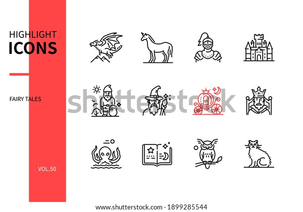 25,747 Fairy Tale Illustration Line Images, Stock Photos & Vectors ...