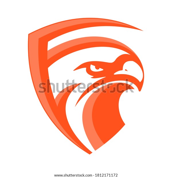 Falcon Shield Vector Logo Illustration Good Stock Vector (Royalty Free ...