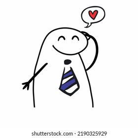 Fall Love Flork Meme Stock Vector (Royalty Free) 2190325929 | Shutterstock