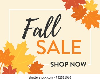Fall Sale One Time Only Shop Stock Vector (Royalty Free) 732521026