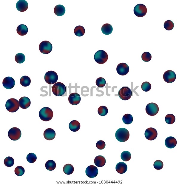Falling Colorful Confetti Background Simple Pattern Stock Vector ...
