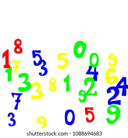 Falling Numbers Abstract Background Abstract Background: vector de ...