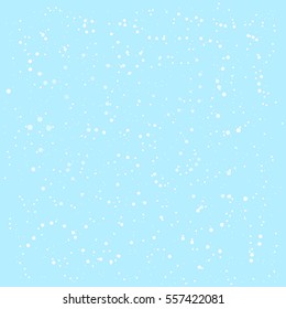 Illustration Snowflakes Falling On Graduated Blue Stock Illustration ...