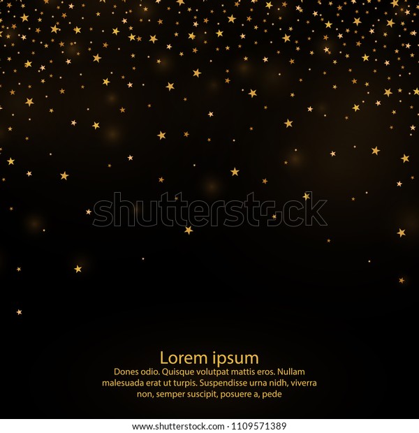Falling Stars Background Falling Stars Vectorlight Stock Vector ...