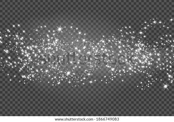 Falling Stars Effect On Checkered Backgroundgold Stock Vector (Royalty ...