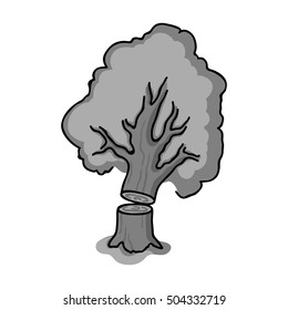 Spooky Tree Cartoon: เวกเตอร์สต็อก (ปลอดค่าลิขสิทธิ์) 103959719 ...